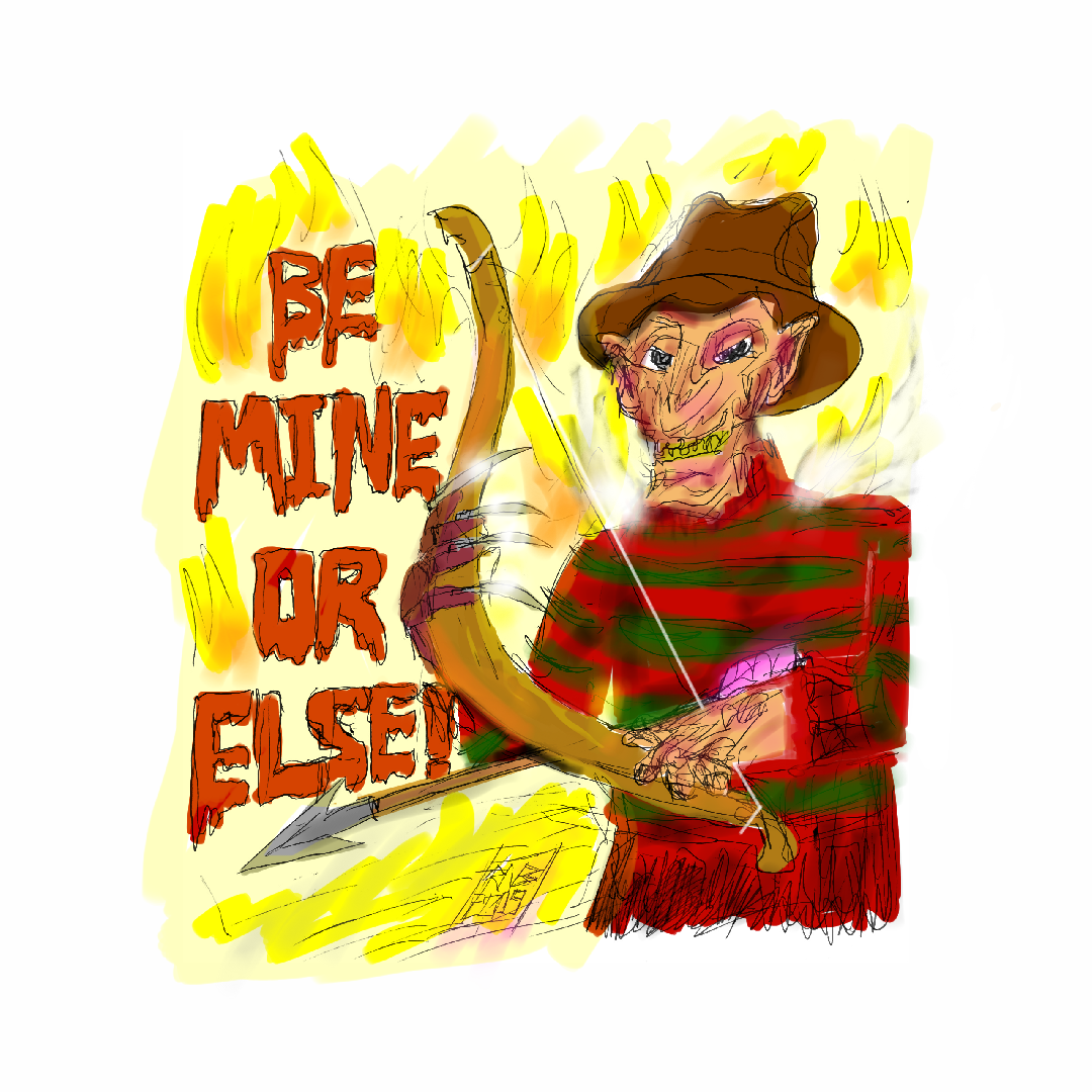 Freddy Krueger Cupid - Robert Englund