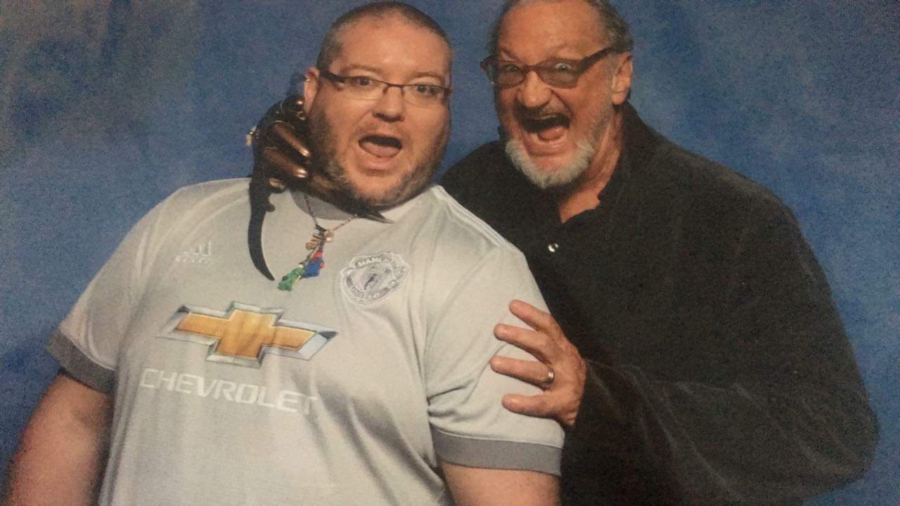 Me and the big man - Robert Englund