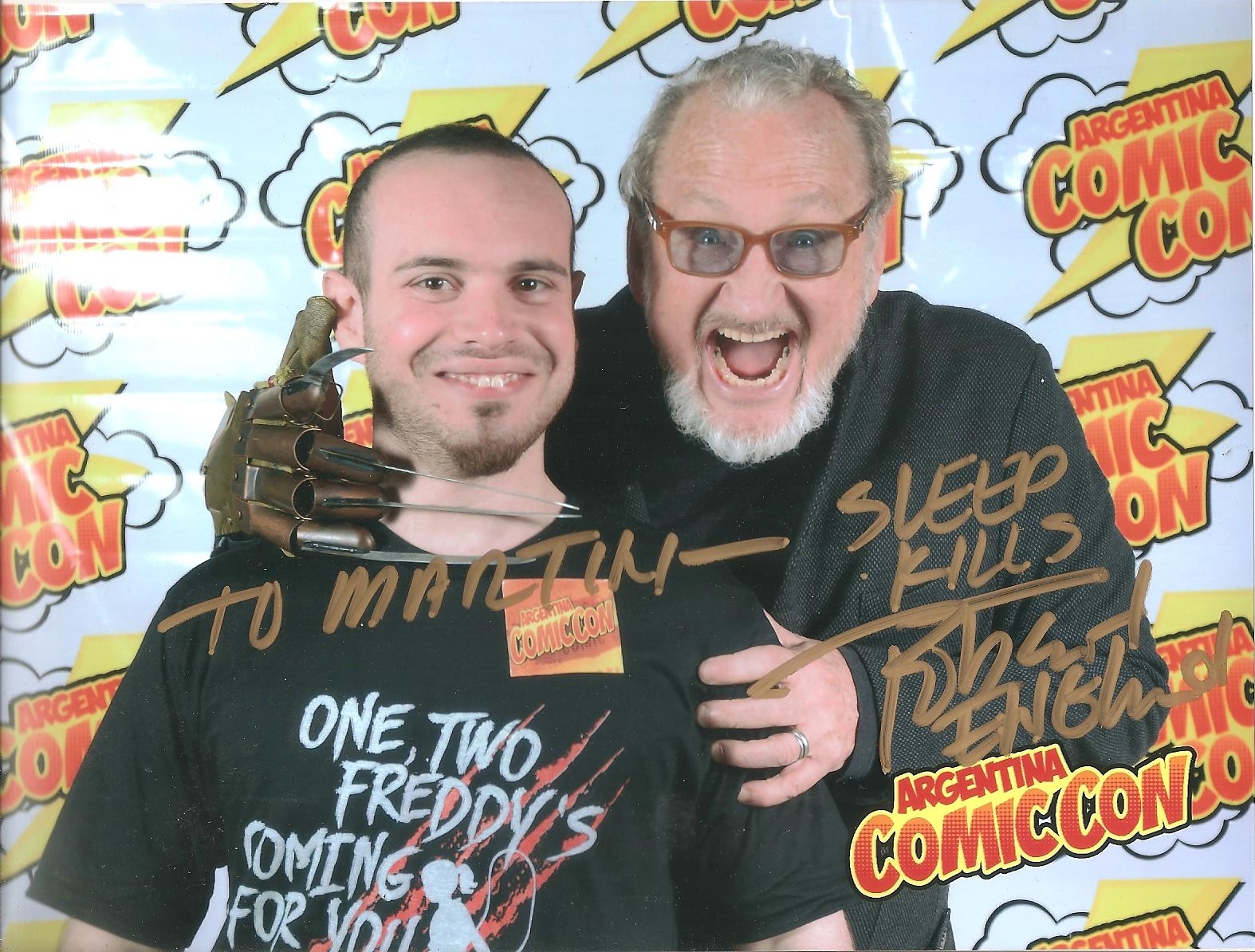 Argentina comic-con 2016 - Robert Englund