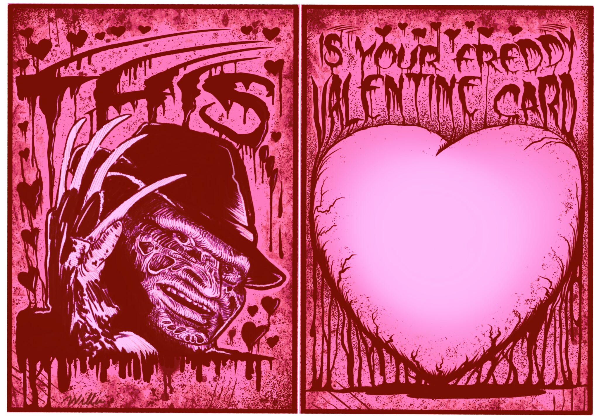 THIS... Is your Freddy Valentine card. - Robert Englund