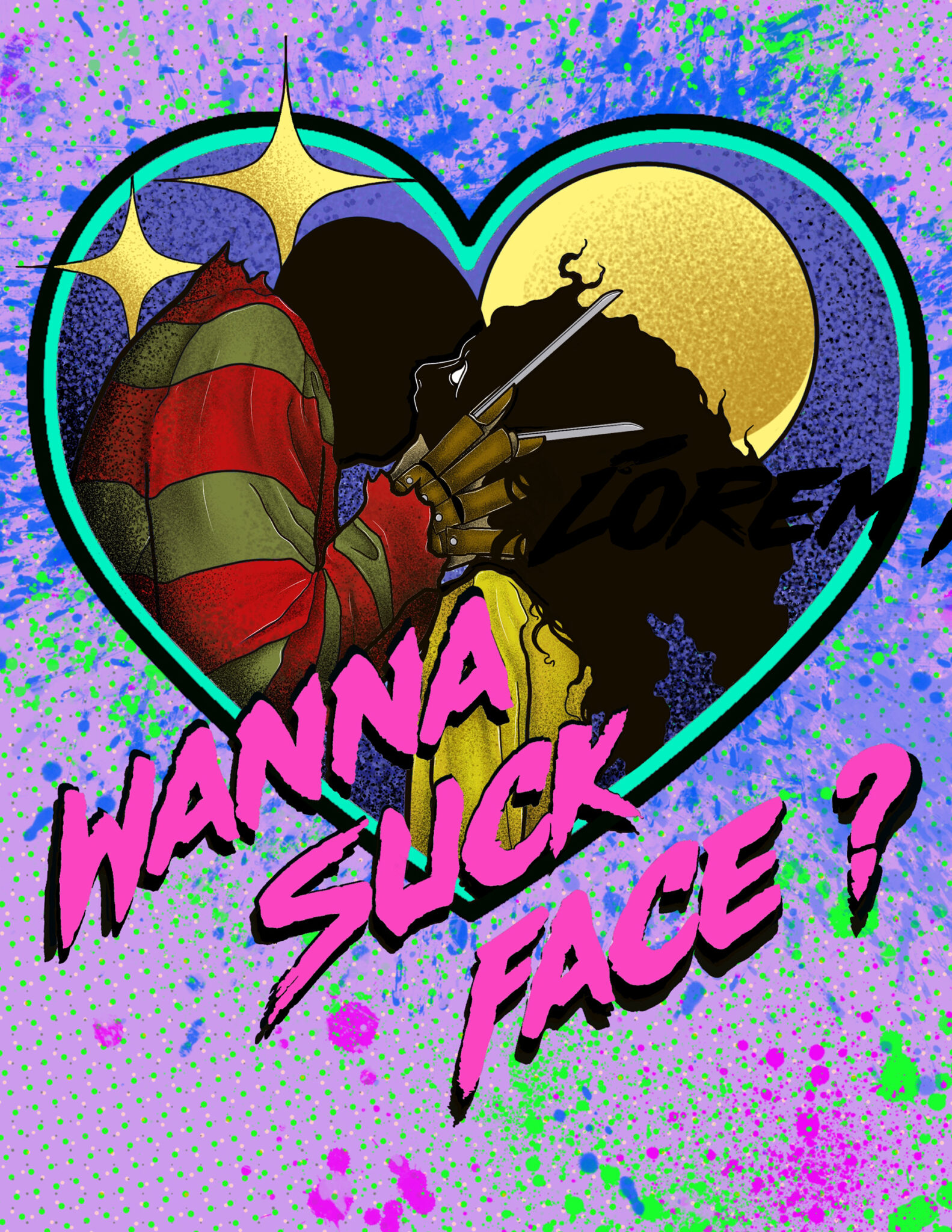 Wanna suck face? - Robert Englund