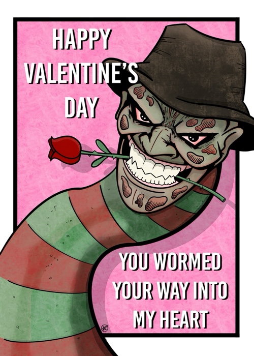 Freddy Valentine Card Contest - For Fun! For Glory!