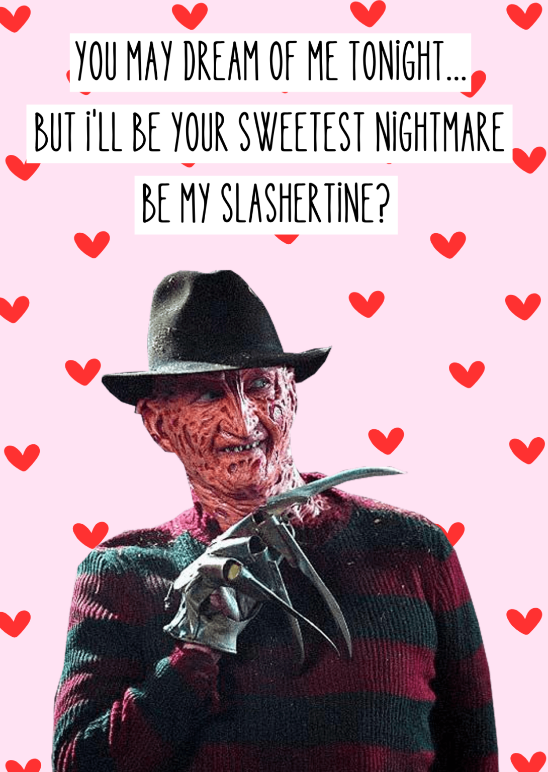 Freddy Valentine Card Contest - For Fun! For Glory!
