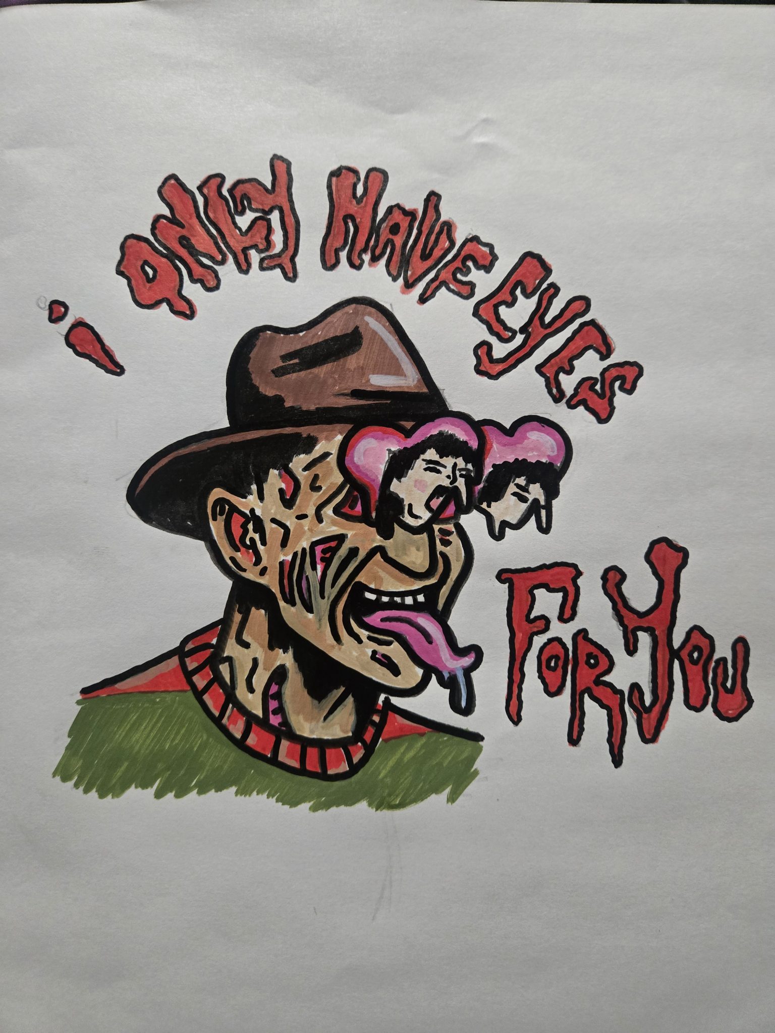 Freddy Heart Eyes - Robert Englund