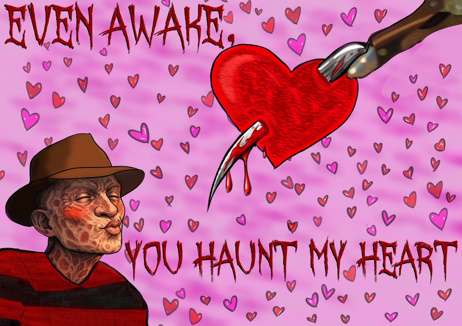 Freddy Valentine Card Contest - For Fun! For Glory!