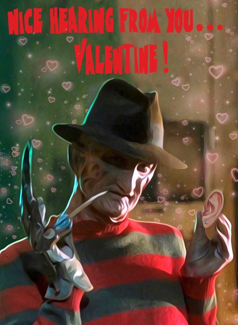 Freddy Valentine Card Contest - For Fun! For Glory!